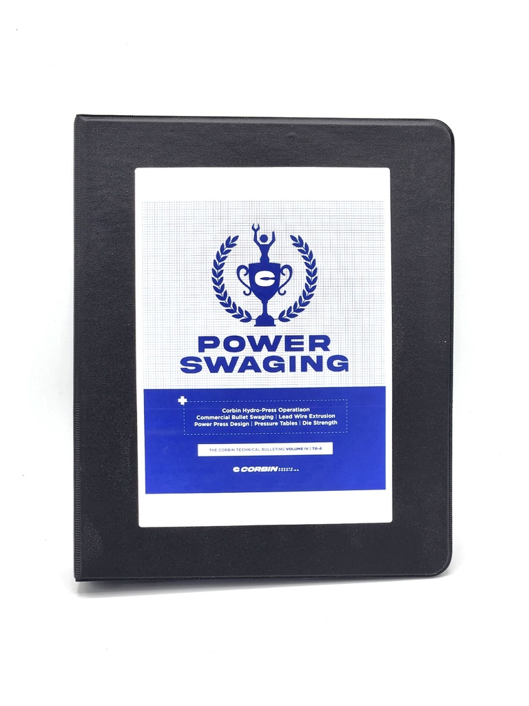 Corbin Power Swaging Book | Corbins